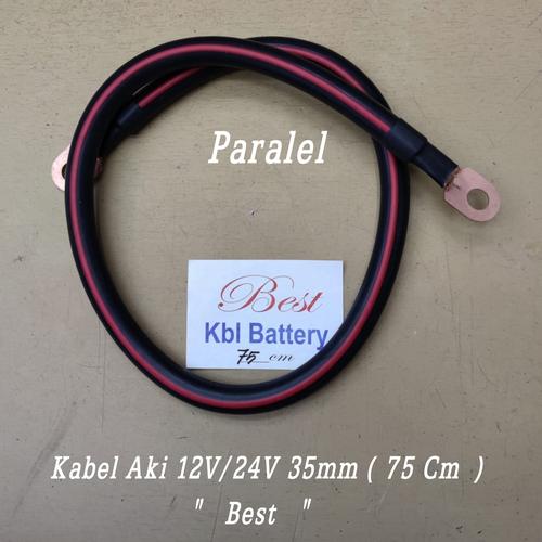 Jual KABEL AKI ACCU MOBIL 12V/24V 35MM PANJANG 75CM " BEST " - Hitam - Jakarta Pusat - Paralel ...