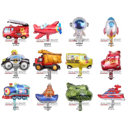 Jual Balon Foil Transportasi / Balon Foil Mobil / Balon Mobil Mini ...