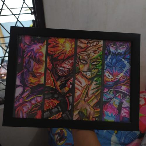 Jual Anime Art Handmade, Menerima pesanan gambar gambar Anime - Kota ...