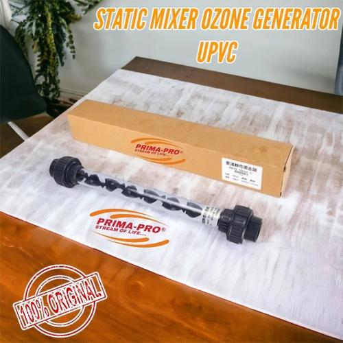 Jual Statis Mixer ozone 1inc static mixer ozone 1 inch bahan PVDF ...