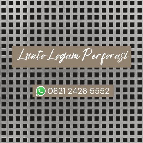 Jual Plat Lubang Besi 1 mm kotak 10 X 10 mm 1.2 x 2.4 Meter - Jakarta ...