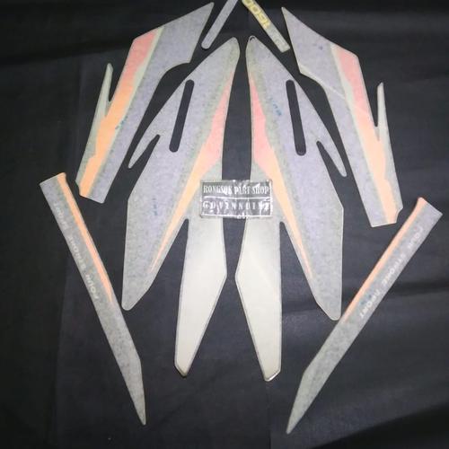 Jual striping stiker lis honda glpro gl pro ungu kuning original asli ...
