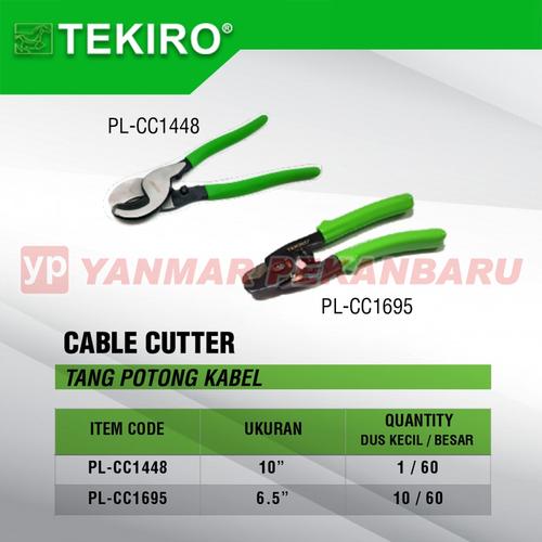 Jual TEKIRO CABLE CUTTER / TANG POTONG KABEL - 6.5" - Kota Pekanbaru ...