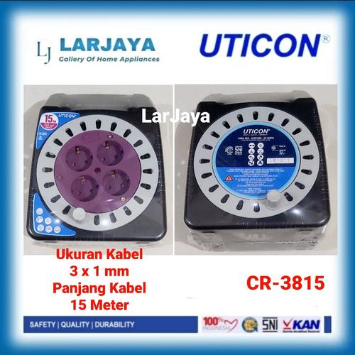 Jual KABEL ROLL UTICON 15 Meter CR2815 | KABEL GULUNG - Jakarta Barat ...
