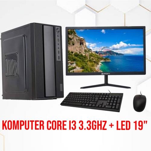 Jual Full set Core i3 - Led 19" - 8gb Ram - 500gb ssd - Pc Rakitan Komputer - 4GB / SSD 120GB ...