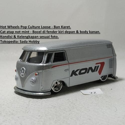 Jual Hot Wheels Premium Real Riders Koni Volkwagen T1 Panel Bus Loose ...