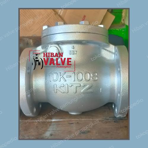 Jual SWING/CHECK/VALVE 4 INCH/KITZ/10K/JIS/DN 100MM - Jakarta Pusat ...