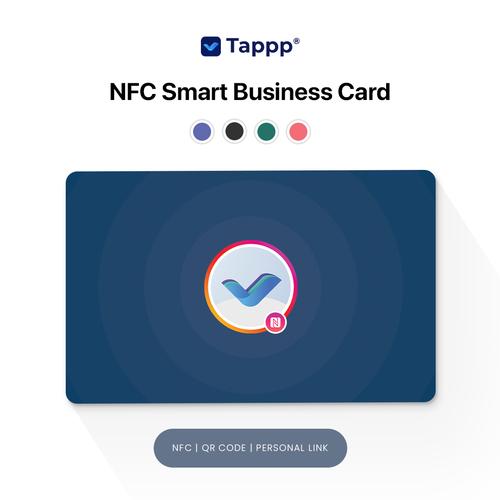 Promo Tappp Smart Business Card - Kartu Nama Digital NFC - Green Basil ...