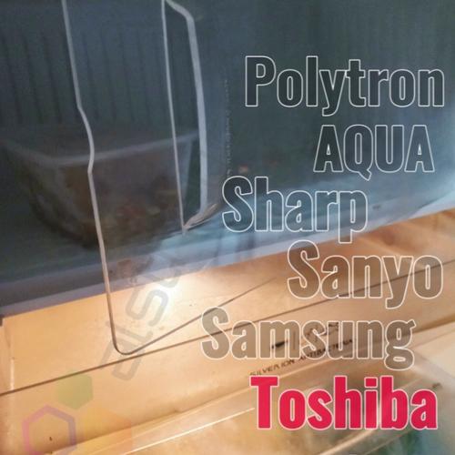 Promo Tutup freezer kulkas TOSHIBA 1 pintu - glacio jazz - Kab ...