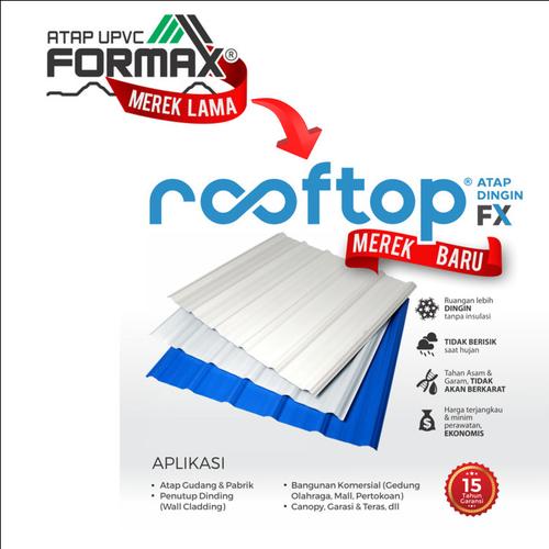 Jual ATAP ROOFTOP FX (SINGLE LAYER) - Rooftop FX, Putih - Kota Surabaya ...