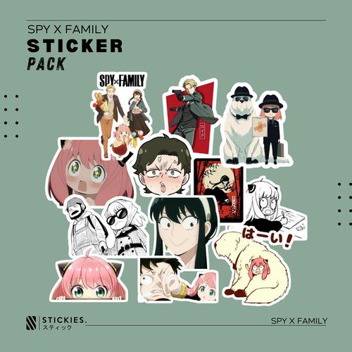 Jual Stiker/Sticker Pack "Spy x Family" | high quality | vinyl | murah ...