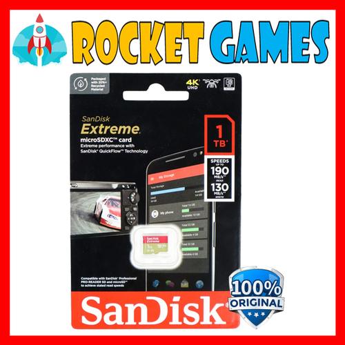 Promo Sandisk EXTREME MicroSDXC V30 A2 U3 4K Micro sd Memory Card Sdcard 1TB Cicil 0% 3x ...