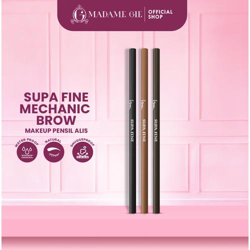 Jual Madame Gie Supa Fine Mechanic Brow - Make Up Pensil Alis - 02 Brown - Jakarta Barat ...