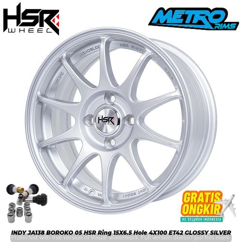 Jual VELG R15 4X100 LEBAR 65 HSR INDY BUAT MOBIL DATSUN AVEGA FERIO ...