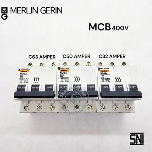 Jual MERLIN GERIN MCB NC45A 3 PHASE/FASE 32A 50A 63A - 32A - Jakarta ...