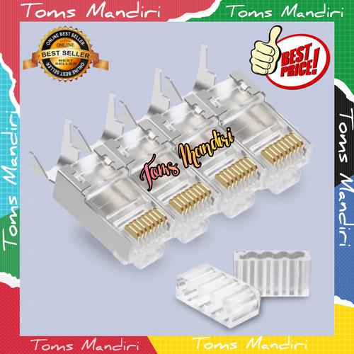 Jual Connector RJ45 Cat7 Besi Bisa Untuk Cat6 Dan Cat7 - Jakarta Barat ...