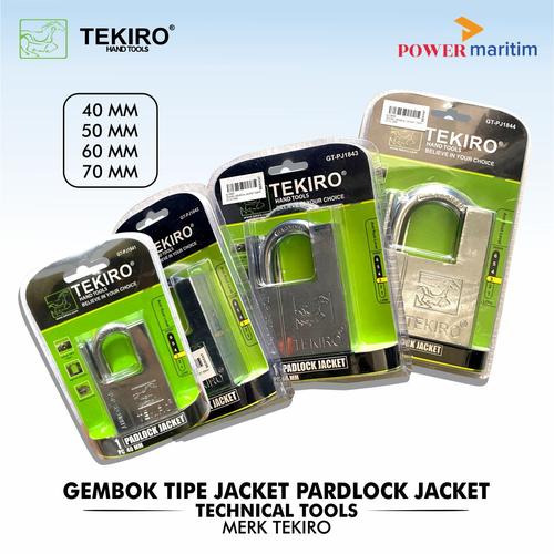 Jual Gembok Jacket Padlock Jacket Merk Tekiro Ukuran 40mm - 70mm Incl ...