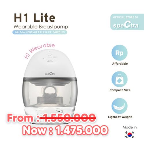 Jual Spectra H1 Lite - Pompa ASI Elektrik Wearable Electric Breastpump ...