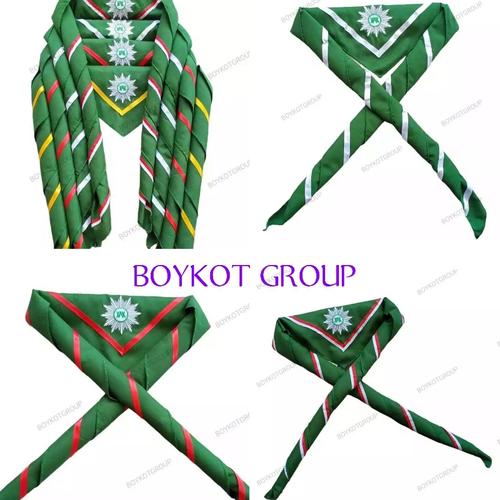 Jual Hasduk hw Logo Bordir super halus - pita putih, SMA -+115cm - Kab ...