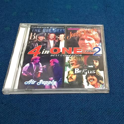 Jual VCD 4 in ONE Best Collection Vol,2 The Bee Gees-Beatles Karaoke ...