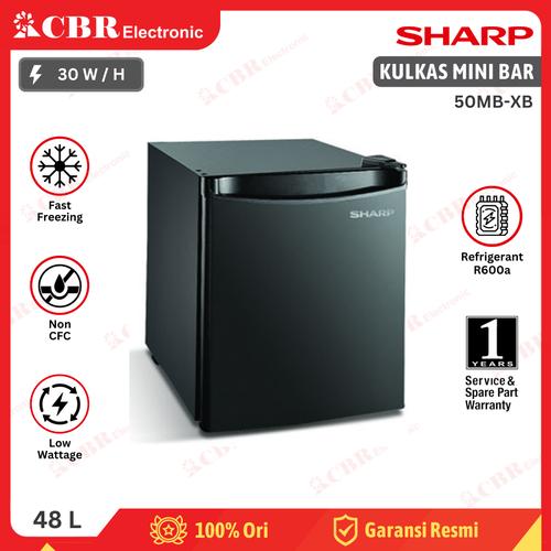Jual Kulkas Mini Bar SHARP 1 Pintu SJ-50MB-XB (Mini Bar) 48 L - Kota ...