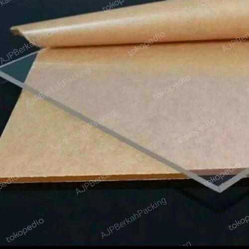 Jual acrylic sheet / akrilik bening 5mm 40cm x 50cm - Jakarta Barat ...