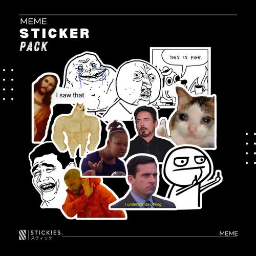 Jual Sticker Pack Memes| High Quality | Murah - 3 - Jakarta Barat ...