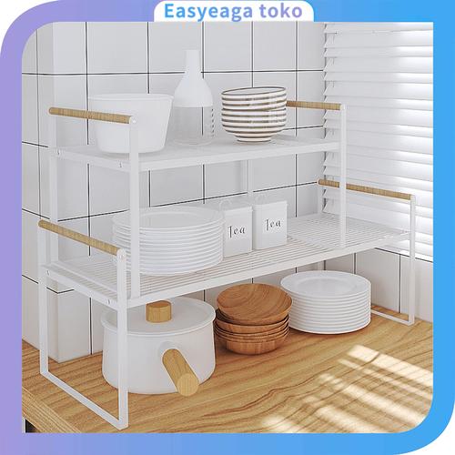 Jual Rak Dapur Susun Minimalis Rak Oven Microwave Bumbu Dapur Serbaguna ...
