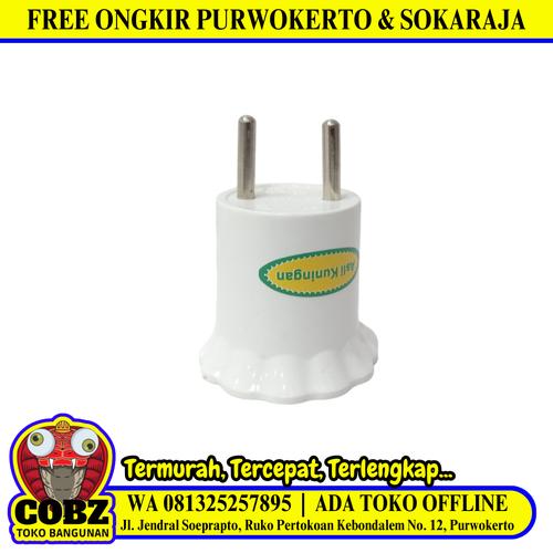 Jual MATSUI Fitting Lampu Saklar Steker Jek Colokan Dinding Tidur Putih ...
