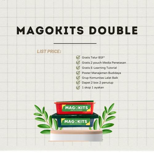Jual Double Magokits double paket starter kit budidaya maggot - Kota ...