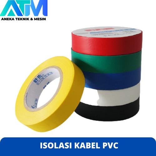 Jual ISOLASI KABEL LISTRIK PVC (Electrical Tape) - WARNA WARNI - Biru ...