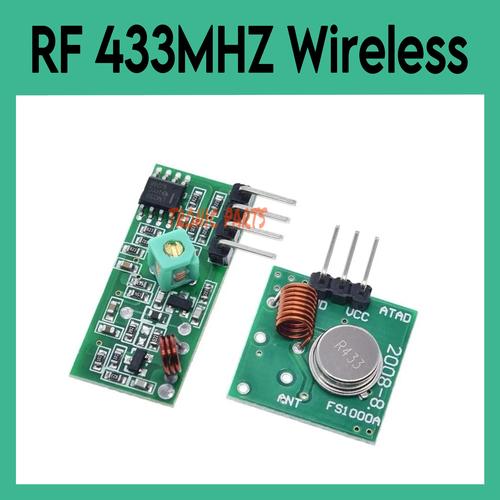 Jual 433MHZ RF Wireless Module 433 MHz Transmitter dan Receiver Modul ...