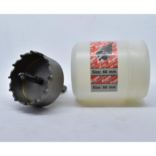 Jual KUGEL Hole Saw 60 mm TCT Mata Bor Holesaw 60 mm Holesaw Stainless ...