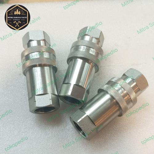 Jual QUICK COUPLER HIDRAULIC NPT 3/4 INCH / COUPLER HIGH PRESSURE 315 ...
