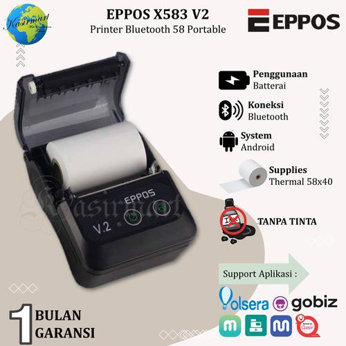 Promo Mini Printer Bluetooth Codesoft HPM200 = ZJ5809 = RPP02N Mokapos ...