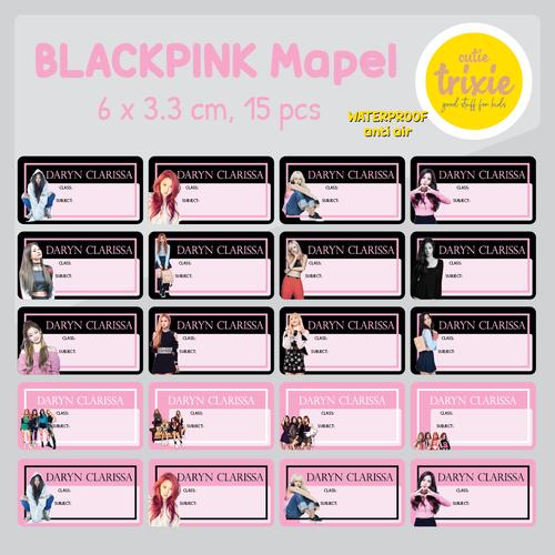 Jual Sticker Label Buku Mata Pelajaran Mapel Blackpink - Jakarta Barat ...