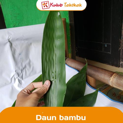 Jual 50 lbr Daun Bambu Jumbo Pembungkus Bacang / Daun bambu bacang ...