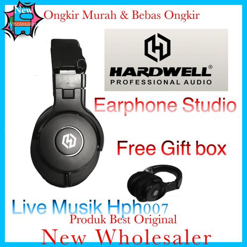 Jual Earphone Hardwell Live musik Studio Hph007 Original audio Dj ...
