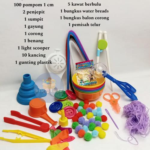 Jual Paket Premium Montessori/Alat Terapi Wicara Perilaku Autis/Motorik ...