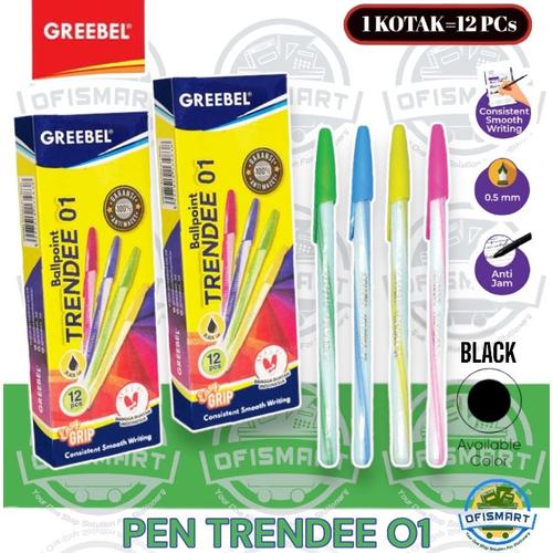 Jual Greebel Pulpen Trendee 01 | @1Ktk=12PCs - Kota Pontianak ...