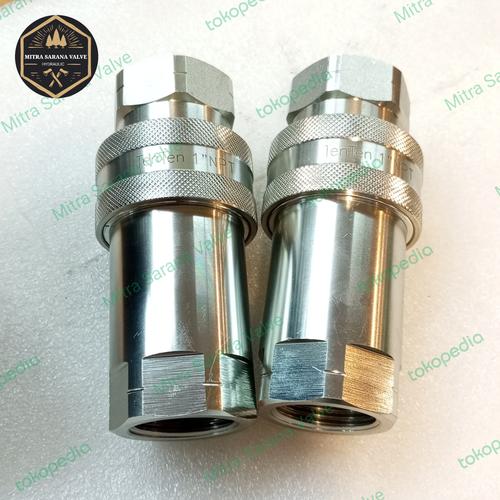 Jual QUICK COUPLER HIDRAULIC NPT 1 INCH / COUPLER HIGH PRESSURE 315 BAR ...