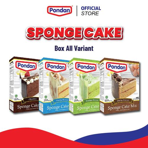 Jual Pondan Sponge Cake Mix 400g - Cokelat - Kota Tangerang - Pondan ...