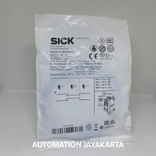 Jual photoelectric sensor SICK GTE6-N1211 #1050713 - Jakarta Barat ...