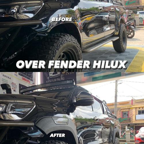 Jual Over Fender Toyota HILUX Double Cabin REVO ROCCO 2019-2023 Ready ...