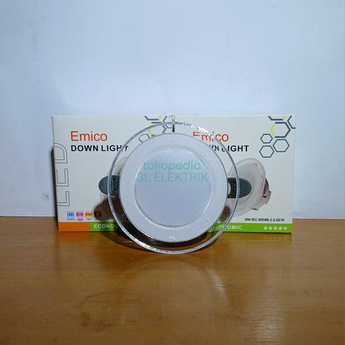 Jual EMICO lampu downlight LED 6 watt 3 warna - WARMWHITE-BLUE - Kab ...