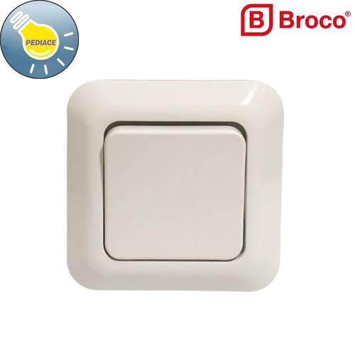 Jual Saklar Engkel Inbow / Outbow Broco Gracio - Single Switch - Cream ...