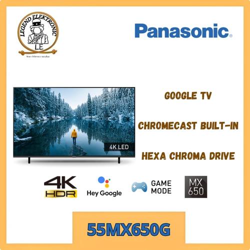 Jual Panasonic Tv 55 Inch Smart Google TV 4K UHD 55MX650G / TH-55MX650G ...
