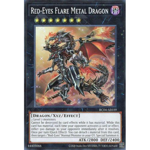Jual Red-Eyes Flare Metal Dragon | Rarity | Yugioh AE RC04-AE039 ...