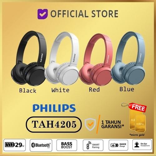 Jual Philips TAH4205 On-ear Wireless Headphones Headset TAH 4205 ...