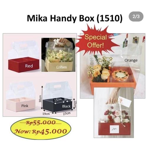 Jual Mika Handy Box - Soft Box - Box Bunga - Bloom Box - Kotak Bunga ...